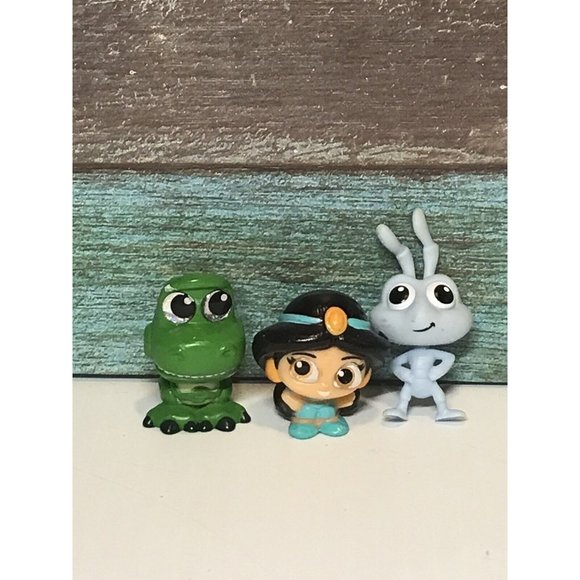 Disney | Toys | Disney Mini Figures Lot Of 3 Rex Jasmine Flik | Poshmark